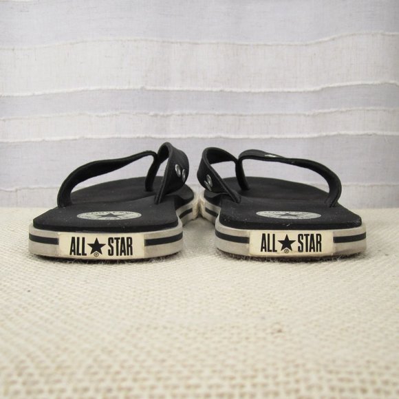 Converse | Shoes | Vintage Converse All Star Black Flip Flops 6 Or 65 ...